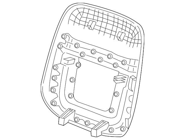 2019-2025 Cadillac XT4 Seat Back Panel 84812730 | Capital Chevy Parts