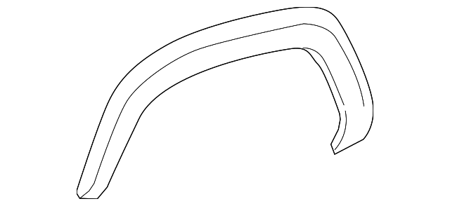 2016-2023 Toyota Tacoma Fender Flare (Right) 75873-04090 | OEM Parts Online