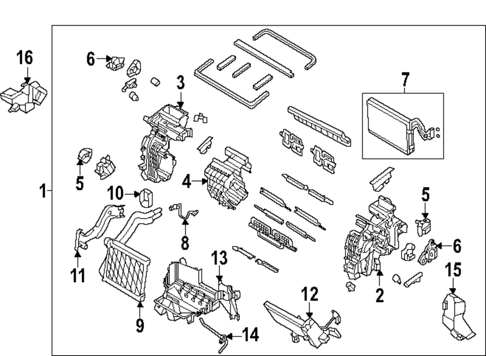97159-GI030 - Actuator 2024-2025 Kia EV9 | Kia.Parts Store