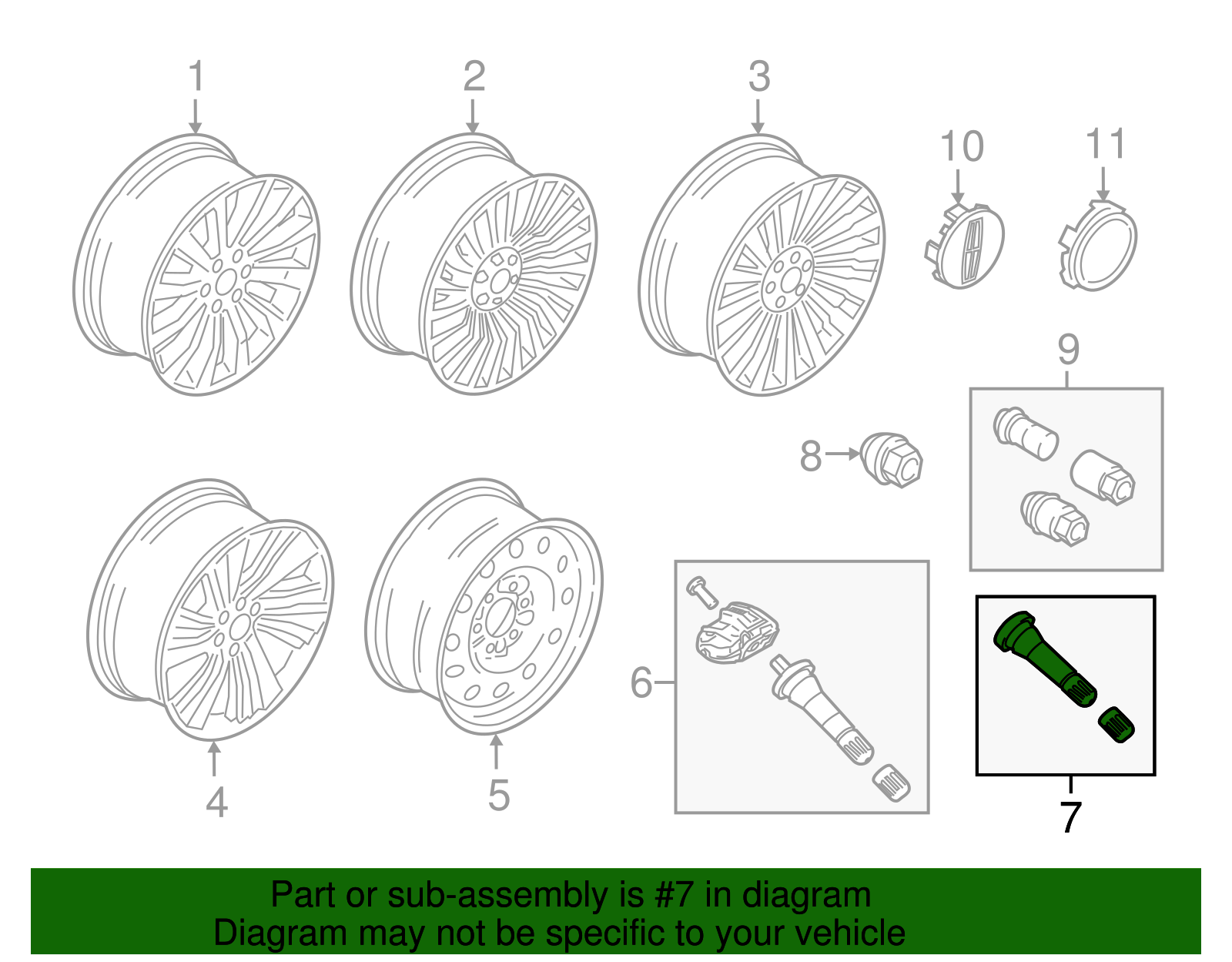 6C3Z-1700-E - Valve Assembly 2008-2025 Ford | Ford Parts Direct