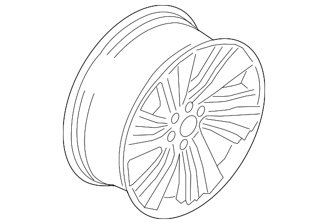 2022-2024 Lincoln Navigator Wheel, Alloy NL7Z-1007-E | OEM Parts Online