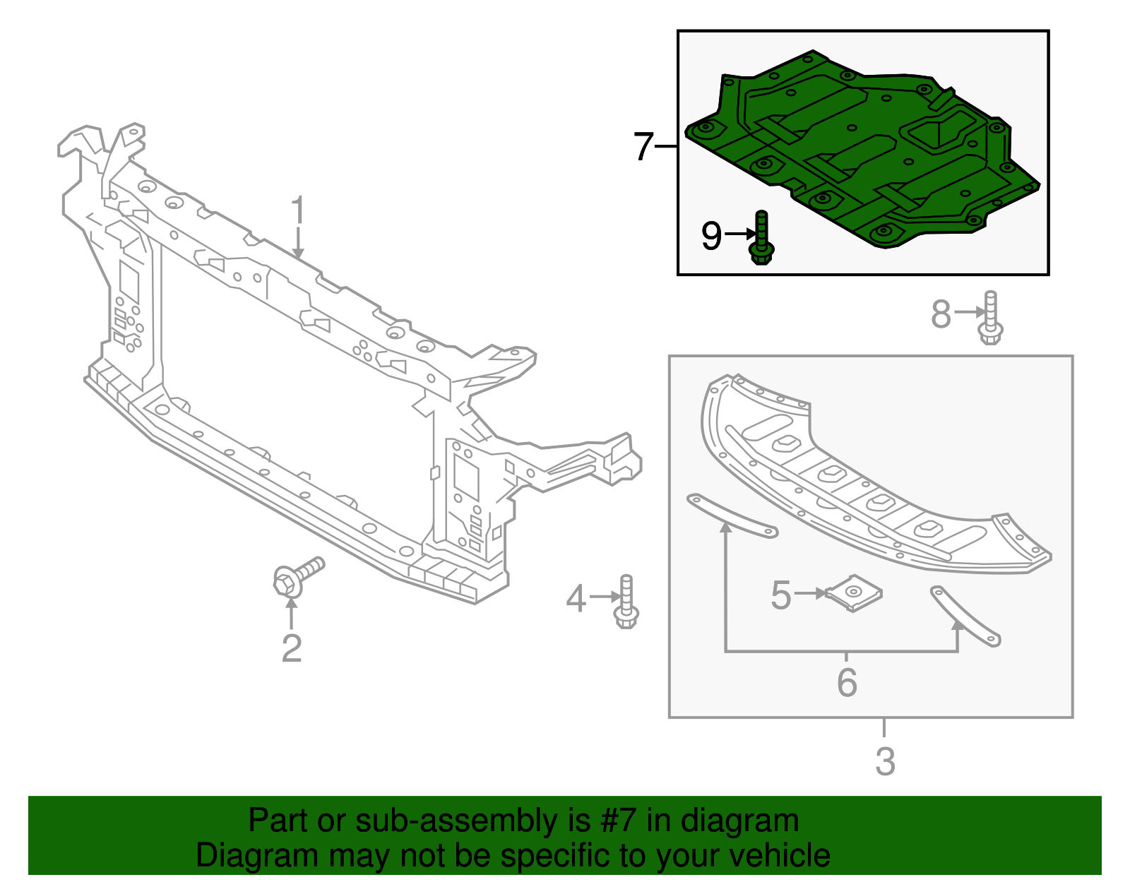 2015-2017 Hyundai Sonata Splash Shield 29130-C2100 | OEM Parts Online