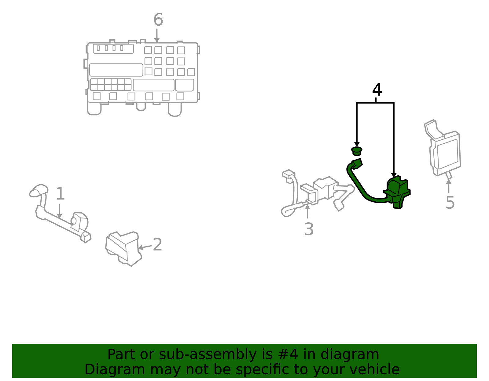 2008-2011 Lexus LX570 Height Sensor 89408-60020 | OEM Parts Online