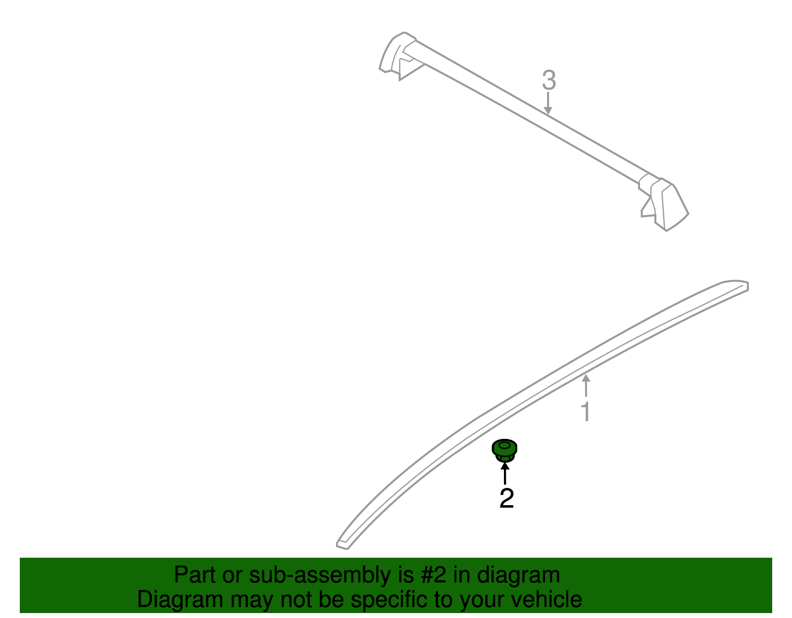 2024 Porsche Macan Roof Luggage Carrier Side Rail Nut PAF-009-051 | OEM ...
