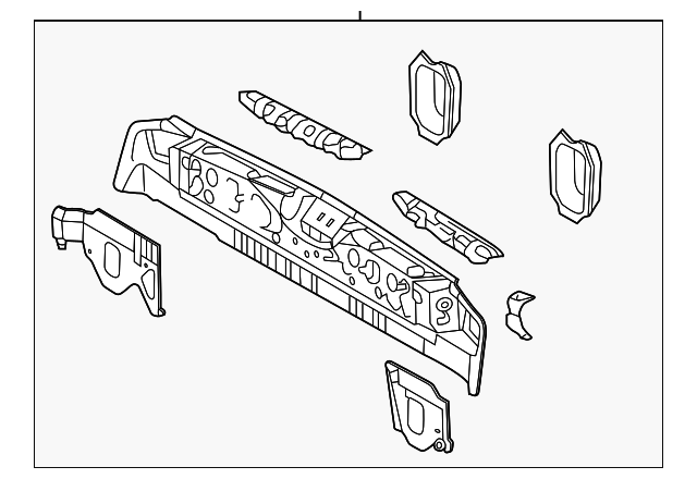 2016-2022 Lexus Rear Body Panel 58307-0E071 | Lexus of Pembroke Pines Parts