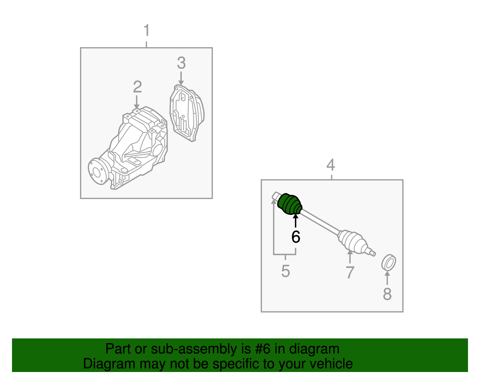 MA02-22-540 - 2004-2011 Mazda RX-8 - Inner Boot | Mazda Part Direct