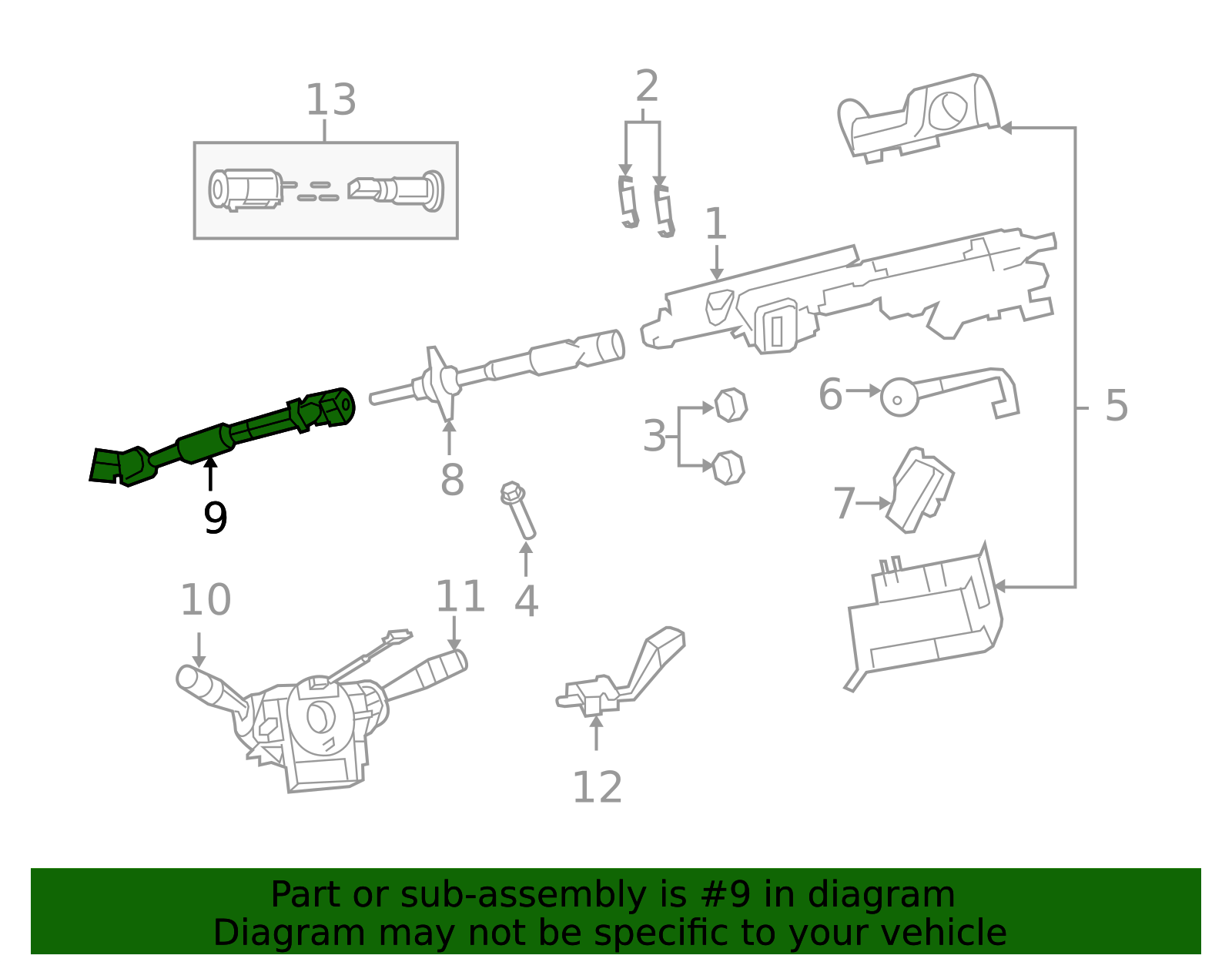2007-2018 Jeep Intermediate Shaft 55351281AE | Mopar Parts Canada