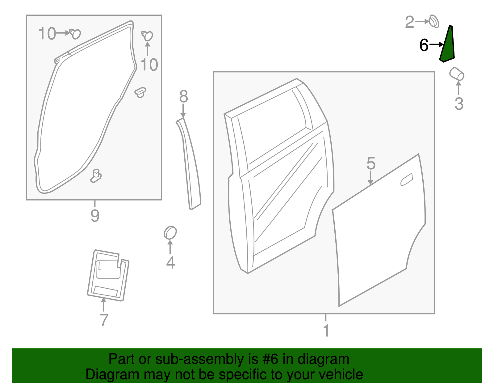 82293-3WC0A - Corner Cover - 2014-2019 Nissan Versa Note | Conicelli Nissan