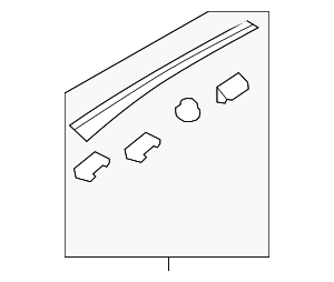 2009-2014 Nissan Murano Finish Panel 91760-1AA1A | Bill Kay Nissan Parts