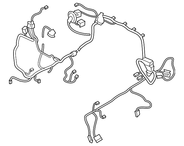 2025 Ford Explorer Wire Harness R1MZ-14290-J | Ford OEM Parts Outlet