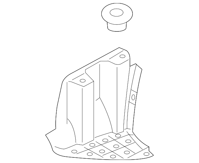 86692-D9500 - Under Cover 2020-2022 Kia Sportage | Kia.Parts Store