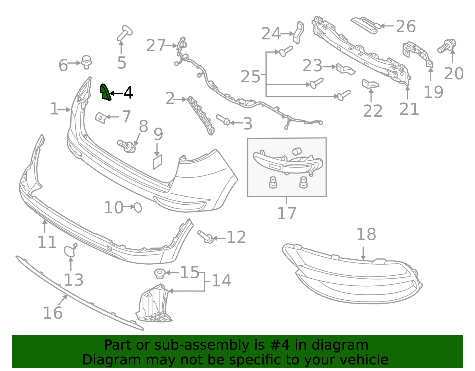 86616-D9000 - Side Retainer Lower Bracket 2017-2022 Kia Sportage | Kia ...