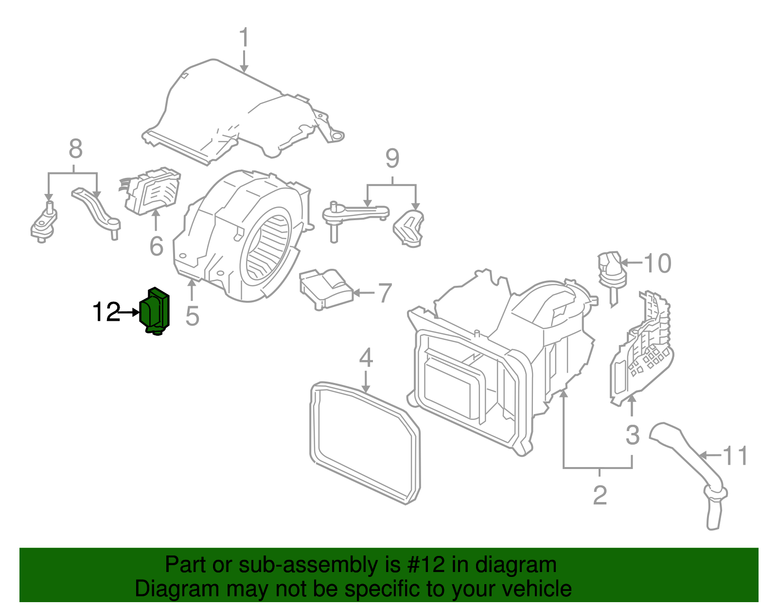 4B0-907-659-A - Ambient Air Quality Sensor 2003-2018 Audi | Audi OEM ...