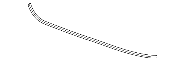 73151-TBA-A01 - 2016-2022 Honda - Molding Front Windshield (Lower ...