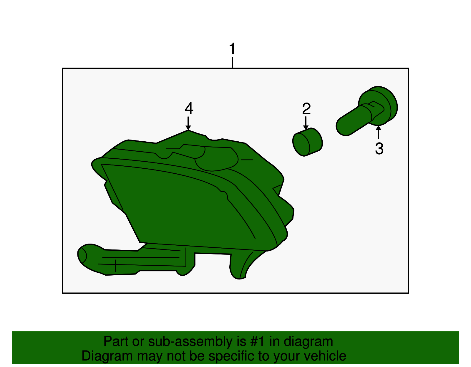 92201-1M000 - Fog Lamp Assembly 2010-2012 Kia Forte | Kia.Parts Store