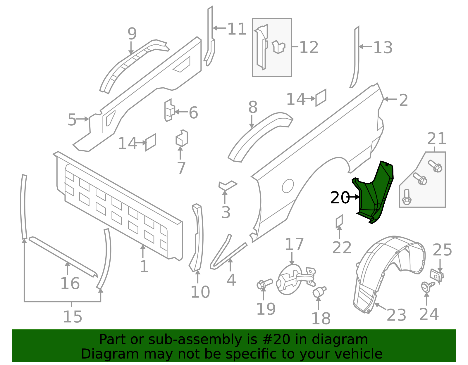 Rear Shield 55277444AD | Mopar Parts Canada