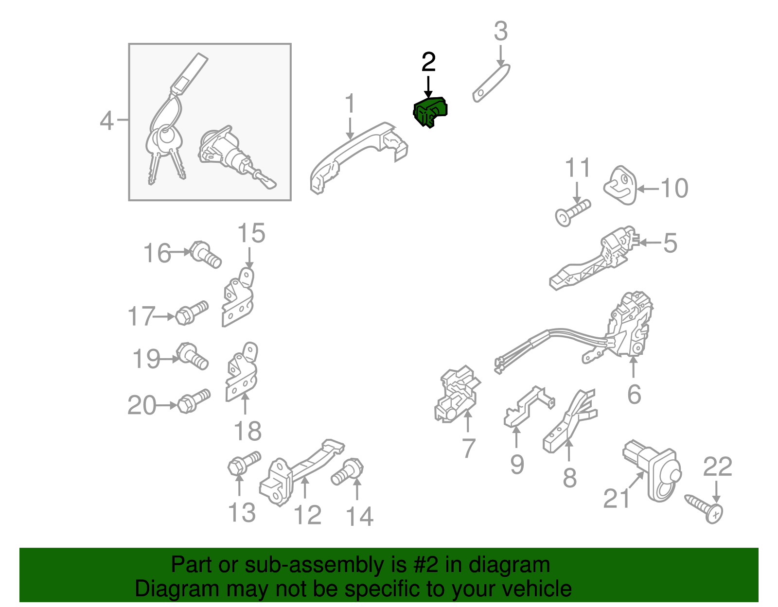 Hyundai - 82652-3X010 - Cover - 2014-2016 Hyundai | OEM Hyundai Parts ...