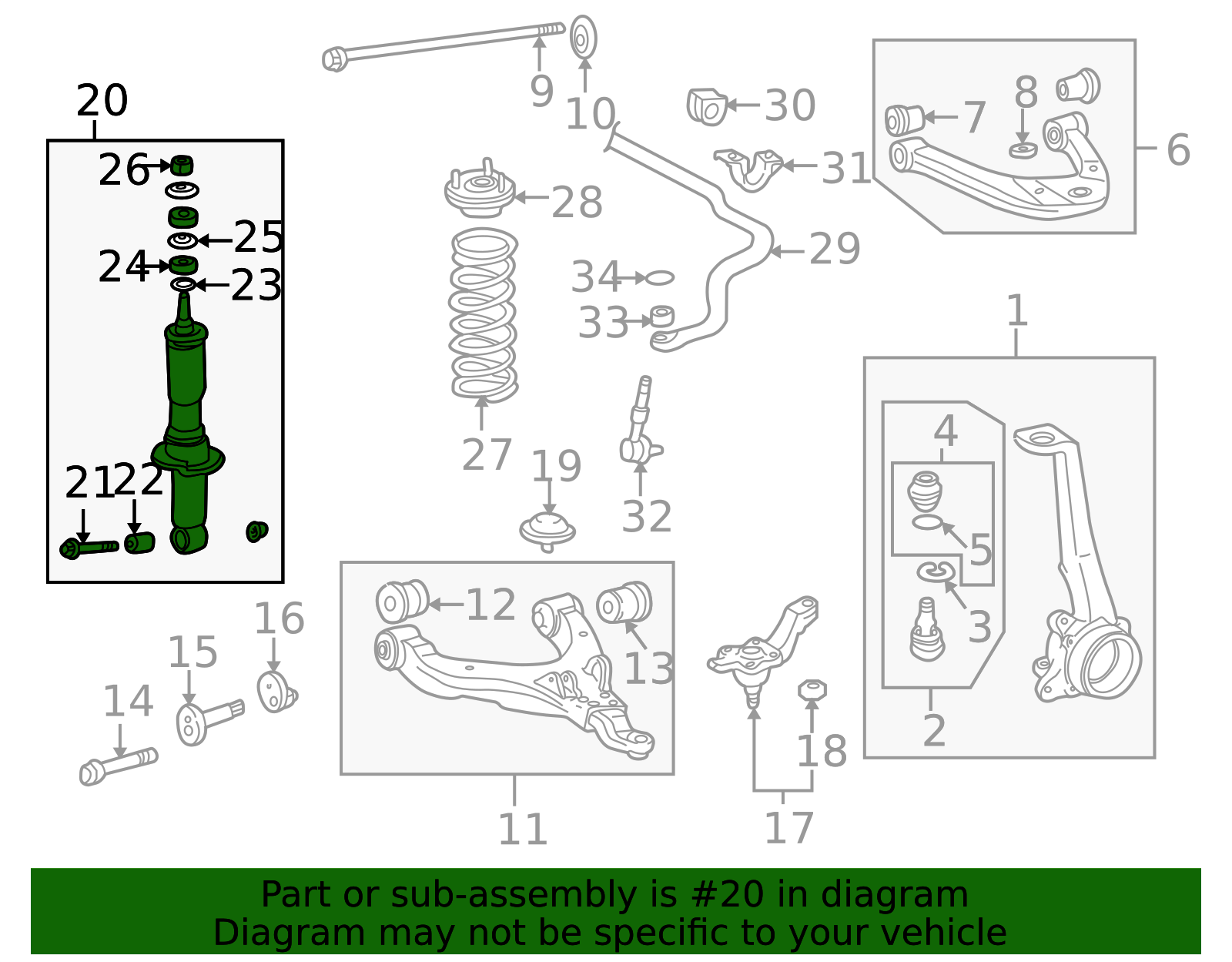 Toyota Parts Shock Absorber 48510-39585 | Toyota Parts|Toyota Online ...
