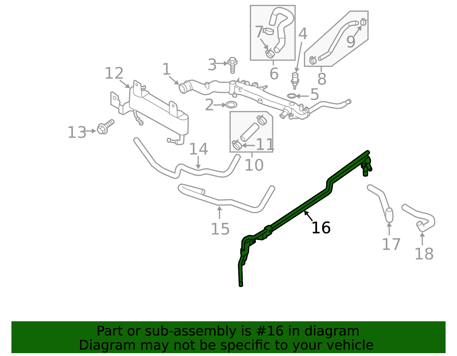 45522AL01A - Cooler Pipe 2015-2019 Subaru | Subaru Factory Parts Online