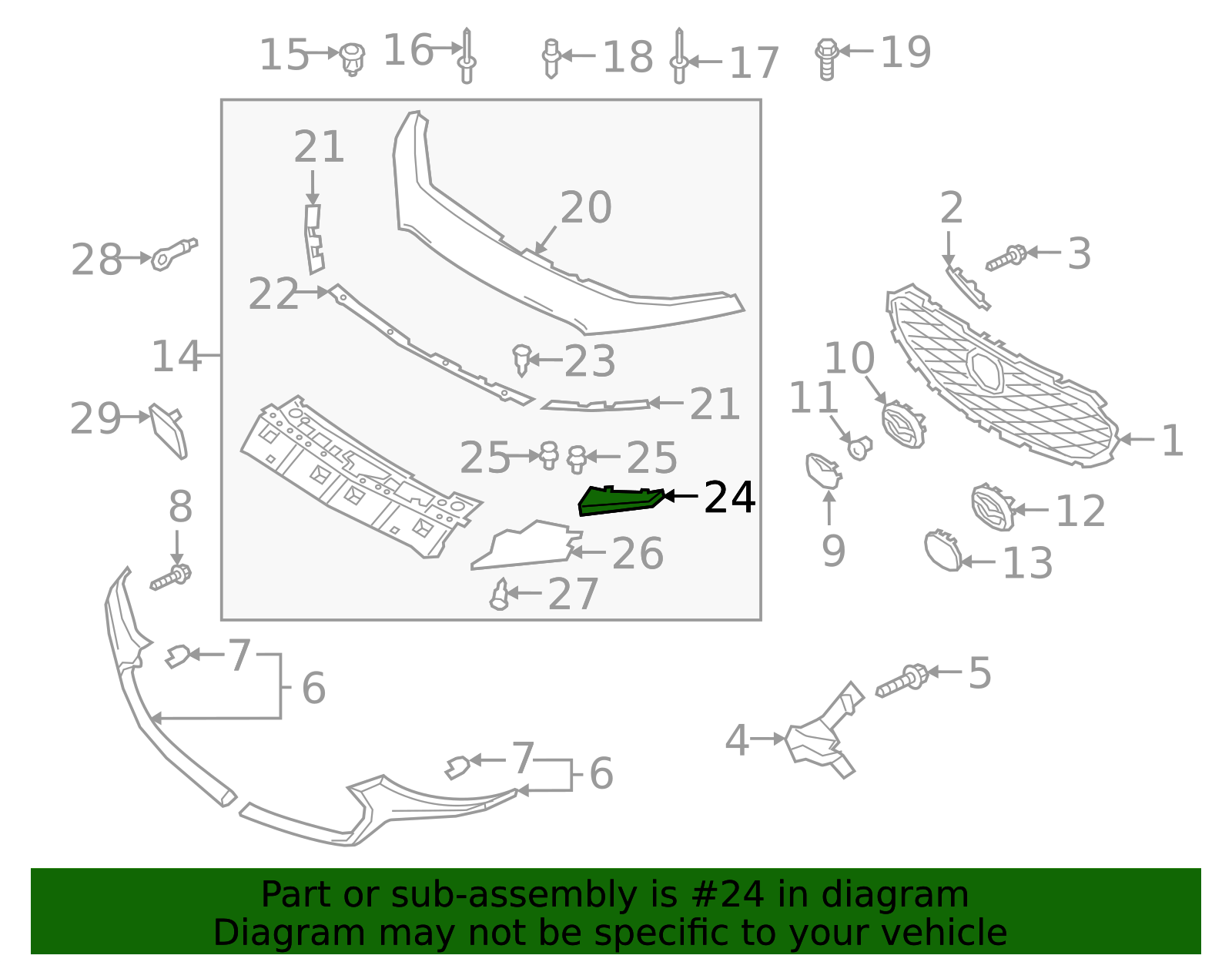 2019-2024 Mazda 3 Outer Bracket - Driver's Side (LH) BDTT-50-162 ...