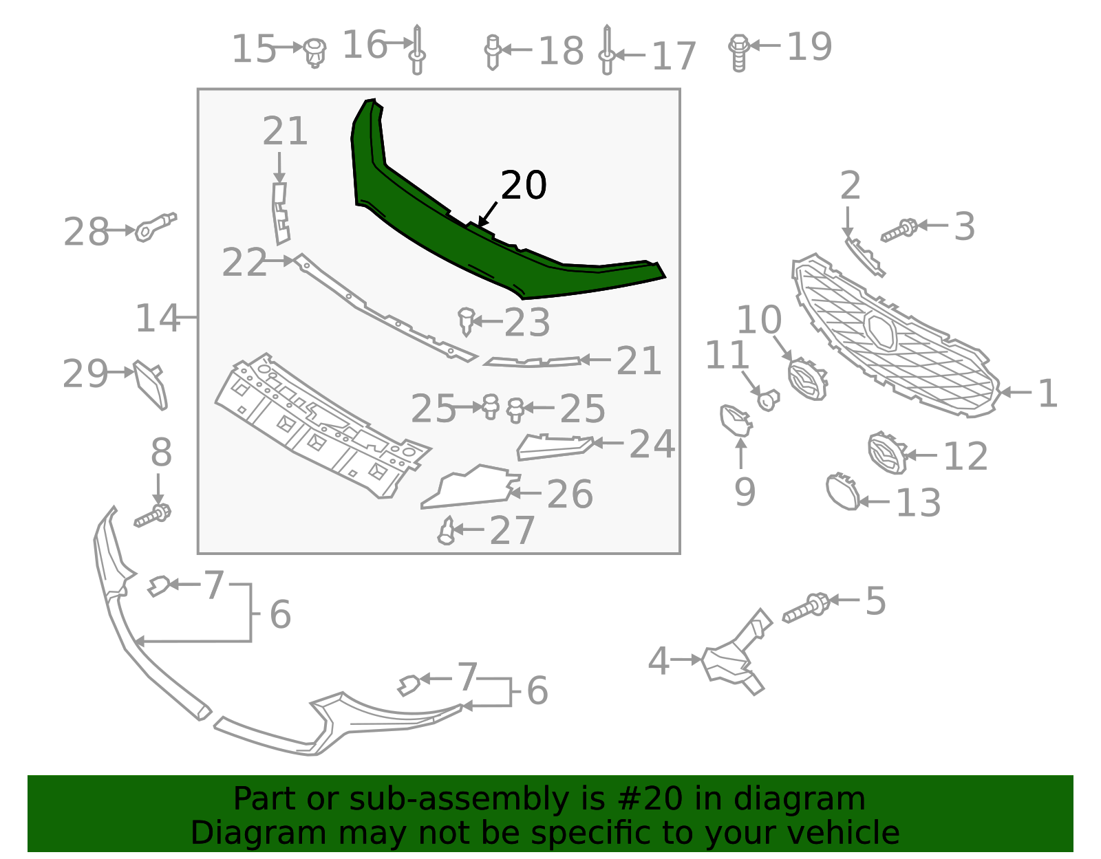 BDTS-50-7E1A-64 - Bumper Cover Spacer Panel Mazda Parts Connect