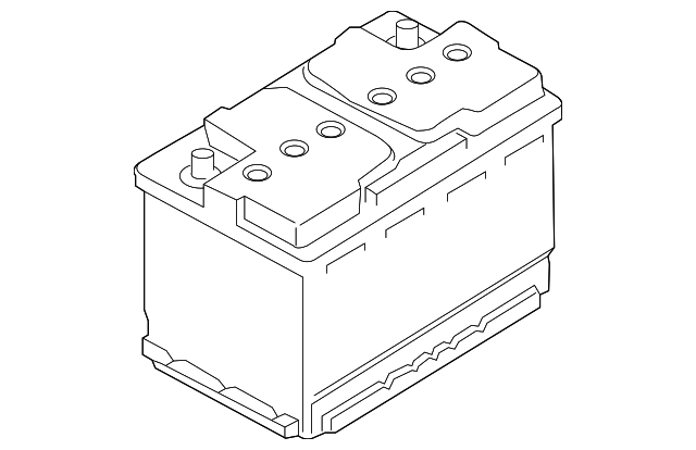 Original 2015-2025 Ford Motorcraft™ Vehicle Battery BXT-48H6-610 ...
