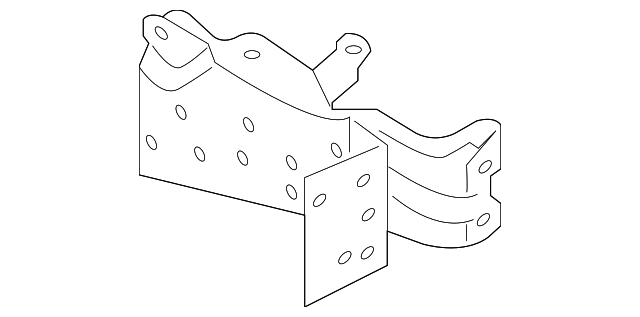 2016-2020 Toyota Fender Front Bracket 53814-WB002 | Toyota Parts Center
