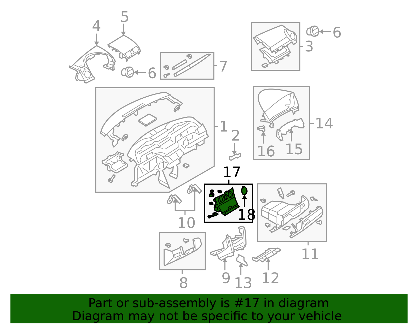 BR9A-55-210A - High-Quality Center Panel for 2005-2009 Mazda 3 ...