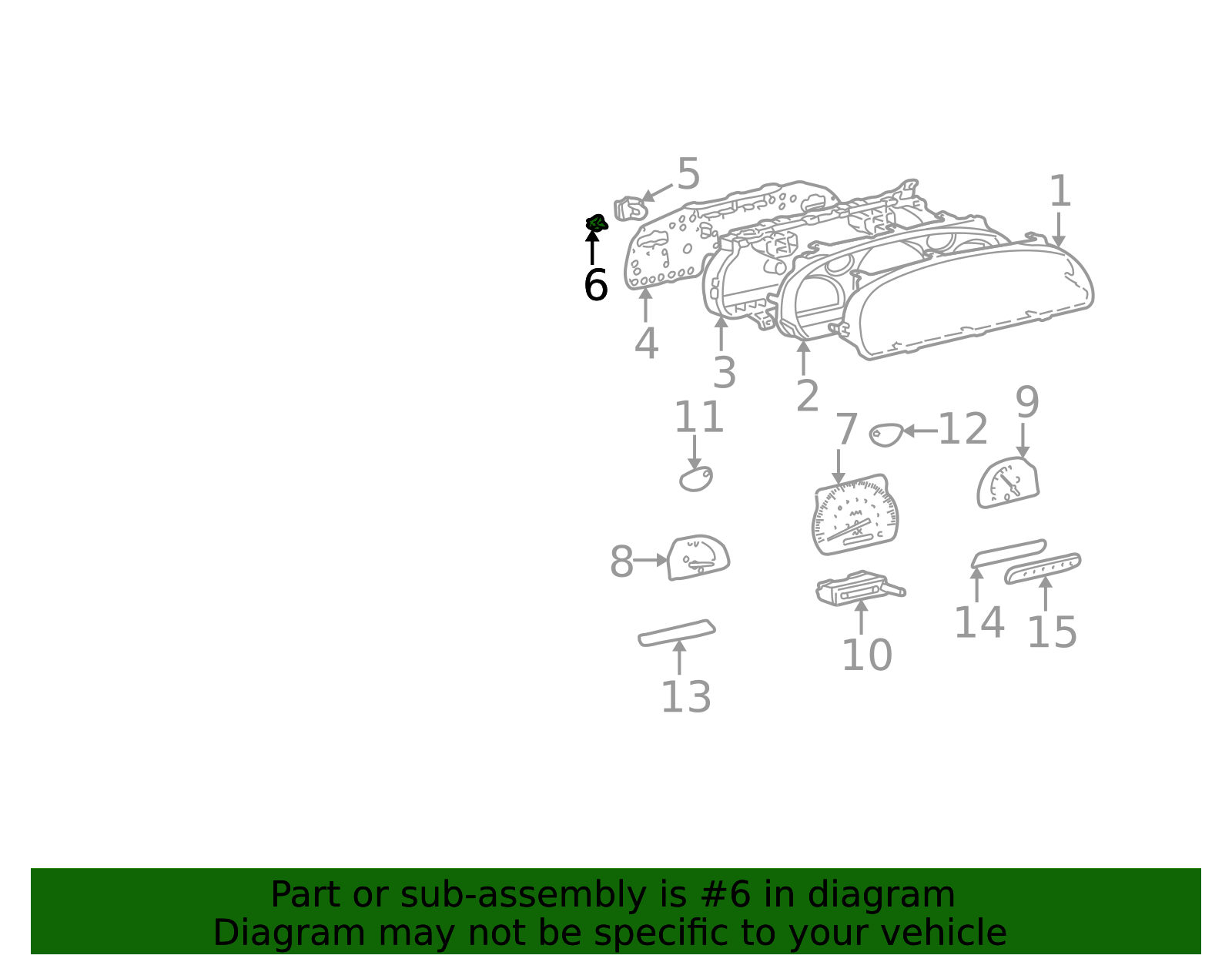 Genuine Official Toyota Bulb part# 83120-60020 for 1999-2006 Toyota ...