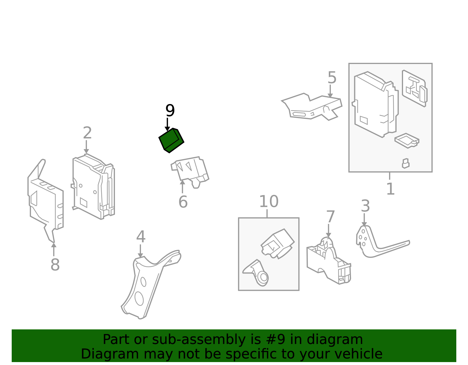 81980-53050 - Lexus Hazard Warning And Turn Signal Flasher 2010-2015 ...