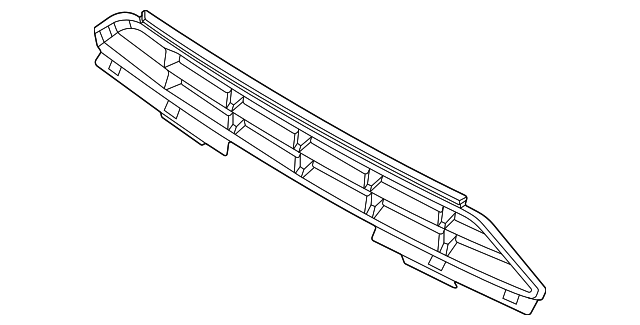 86531-K2010 - Hyundai Lower Grille 2020-2022 Hyundai Venue ...