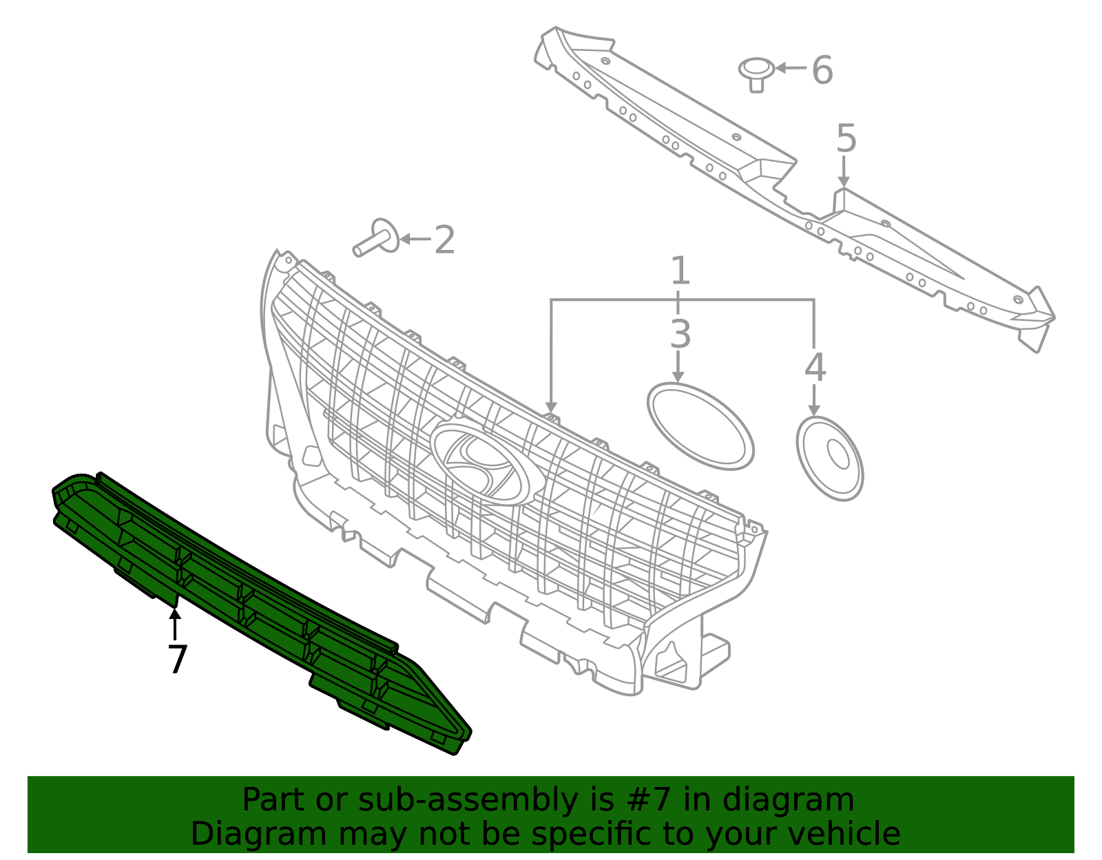 Front Grille Replacement - OEM Exterior Styling for Hyundai ...