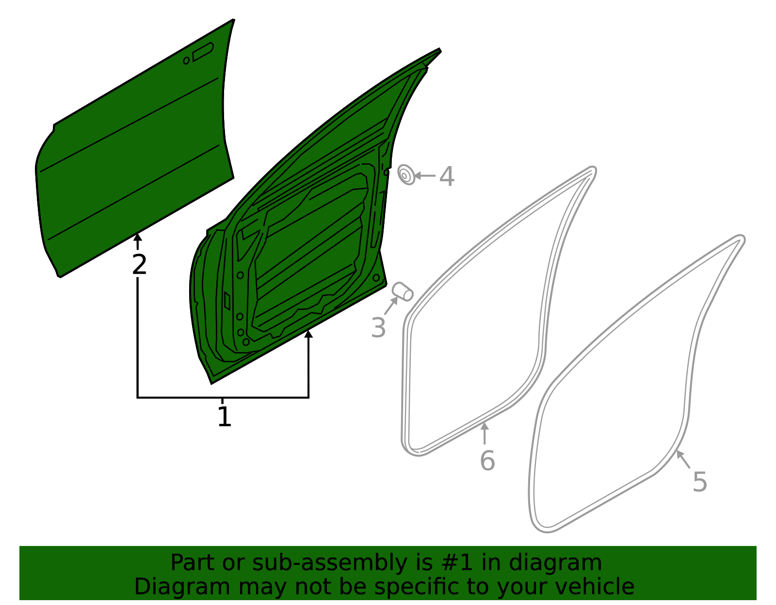 2019-2023 Hyundai Santa Fe Door Shell 76004-S1000 | World OEM Parts Hyundai