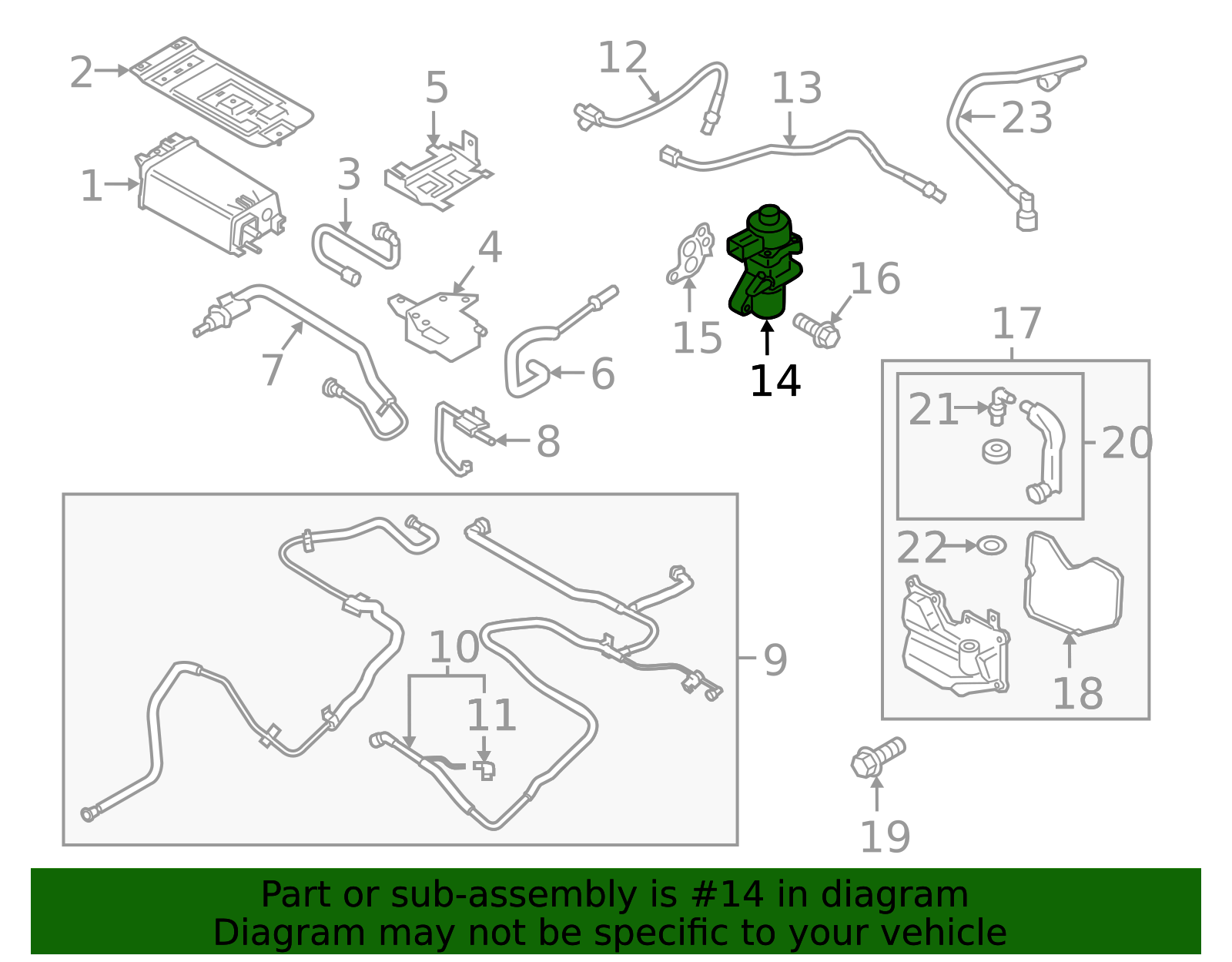 2013-2020 Ford Egr Valve DS7Z-9D475-A | Awesome Parts Ford