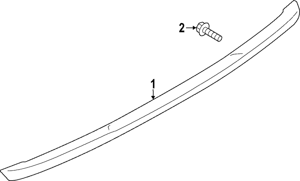 2022-2024 Subaru WRX Spoiler 96061VC000V2 | Subaru Parts Quick
