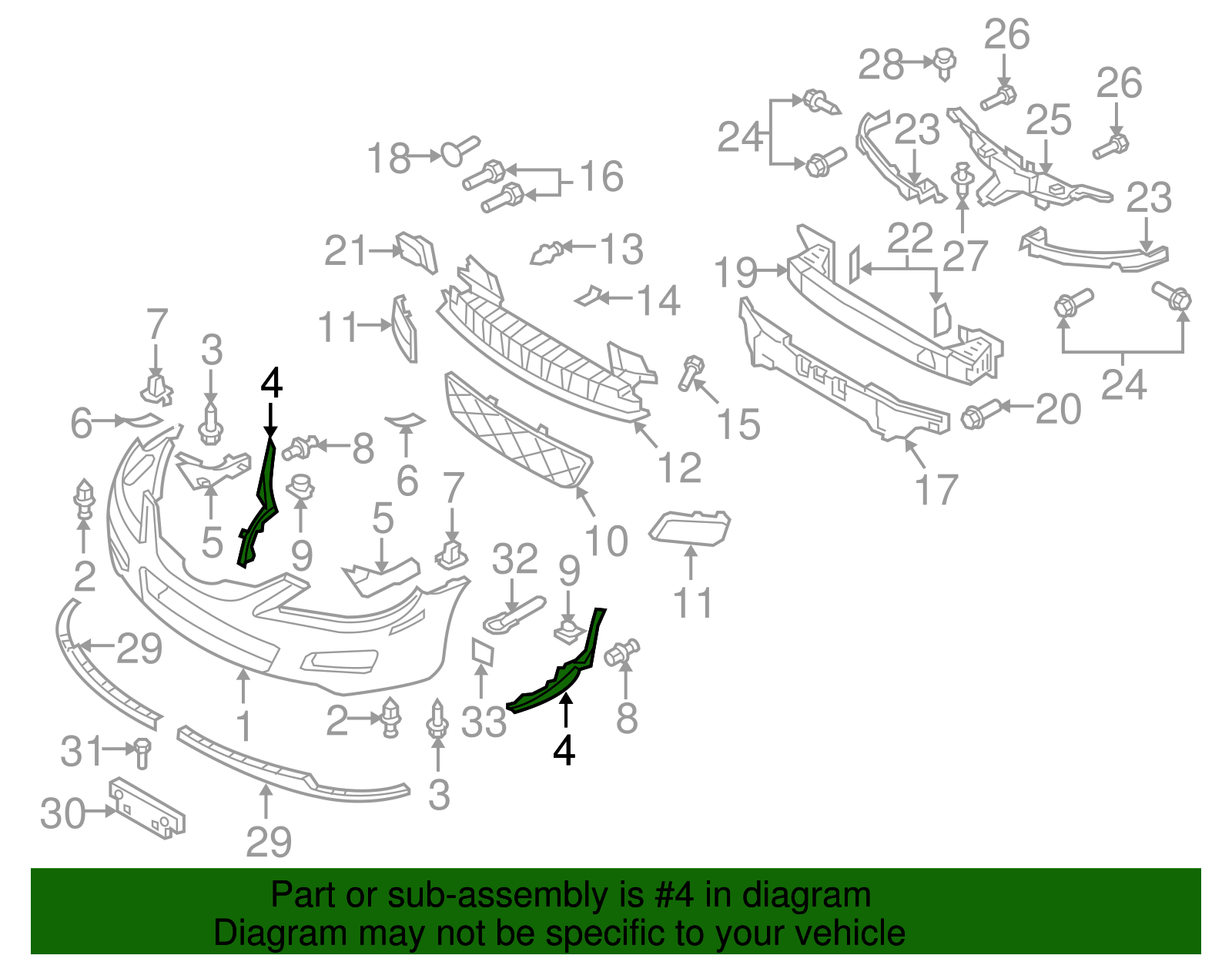 Mazda Parts For 2006-2007 Mazda 6 Lower Bracket GP9A-50-162B ...