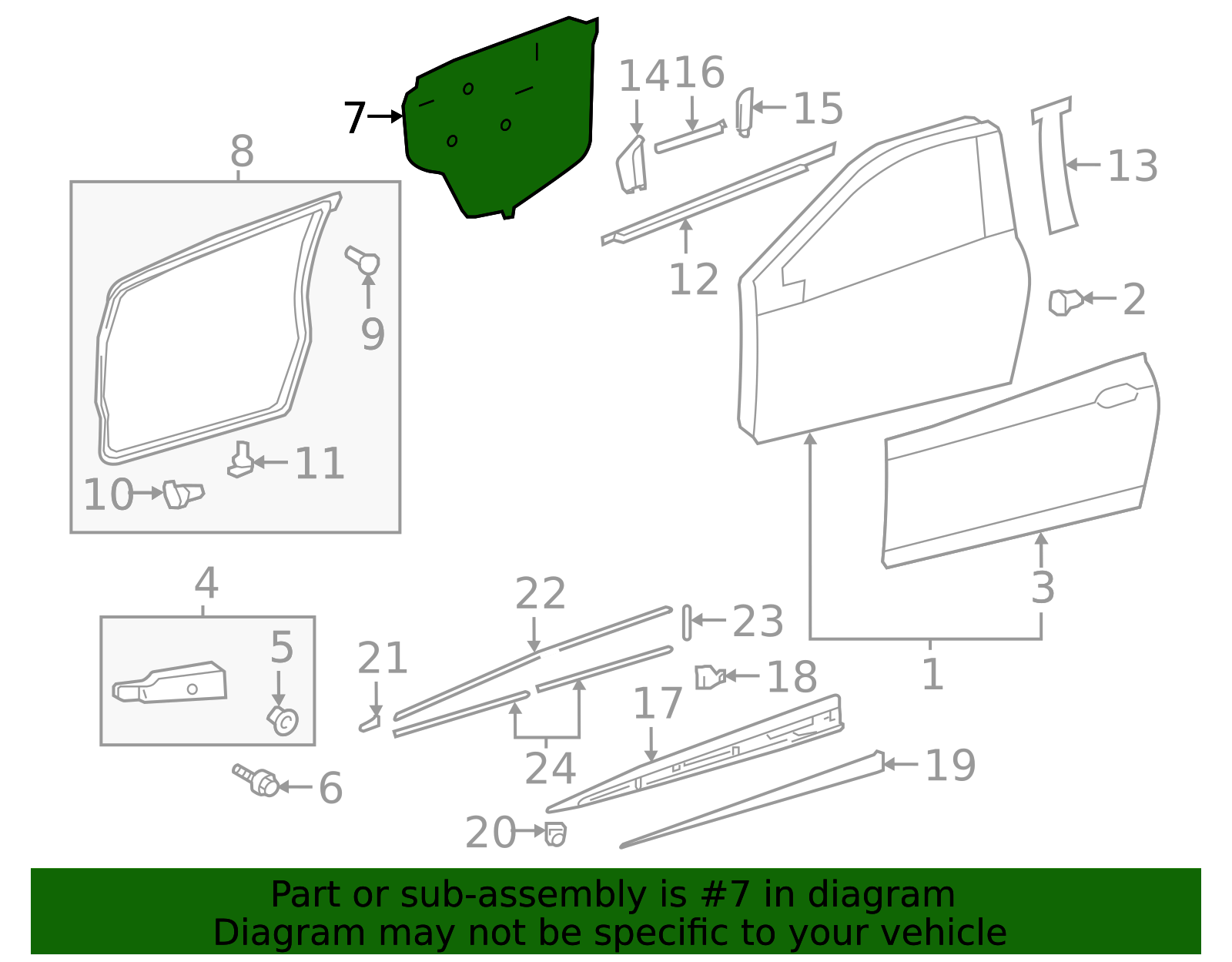 67832-0D240 - 2015-2018 Toyota Yaris - Water Shield | Discount Parts ...