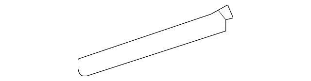 2015-2018 Toyota Yaris Frame Molding 75737-0D010 | MotorMotor