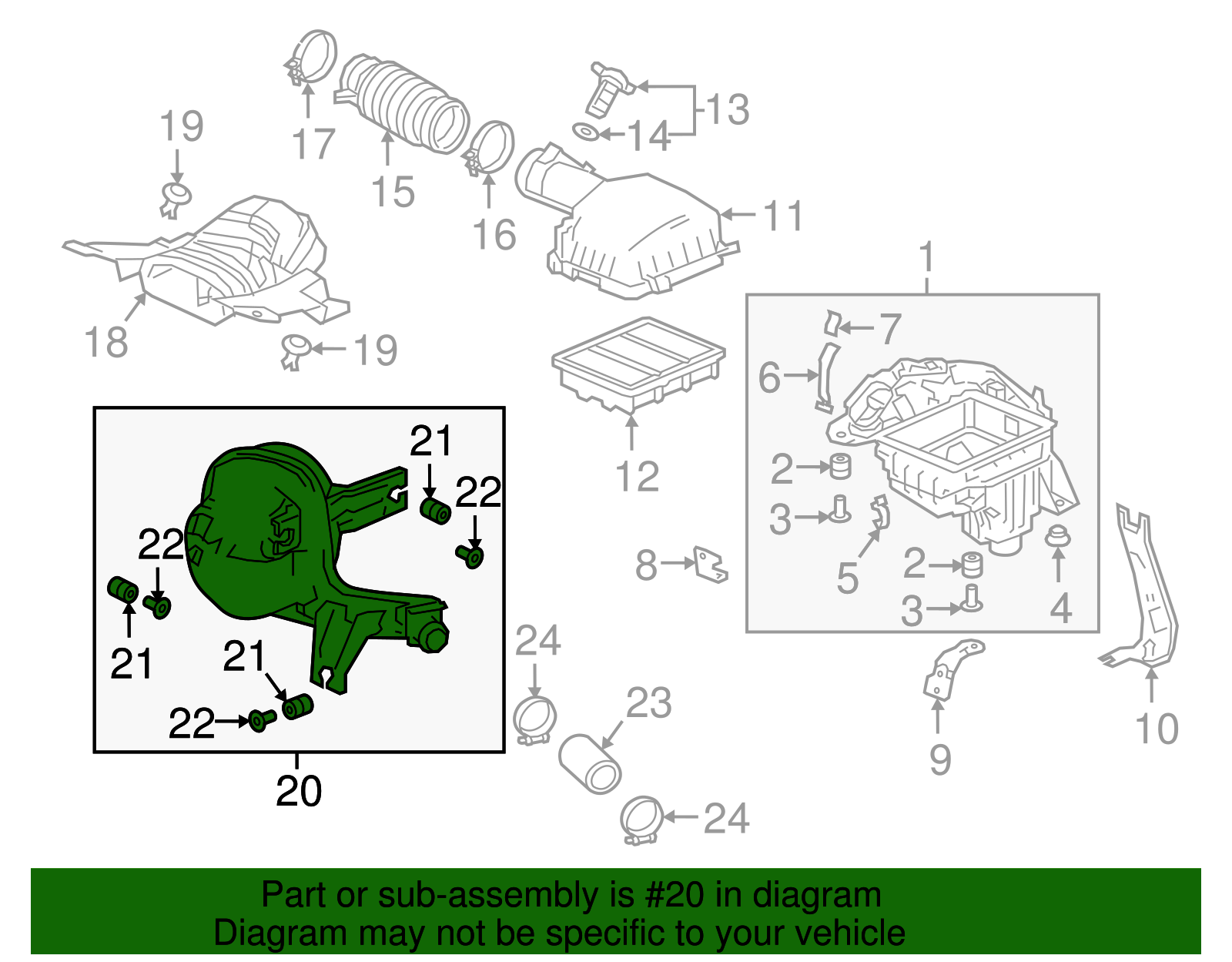 17230-6A0-A01 - Resonator 2018-2022 Honda Accord | Honda Parts Online