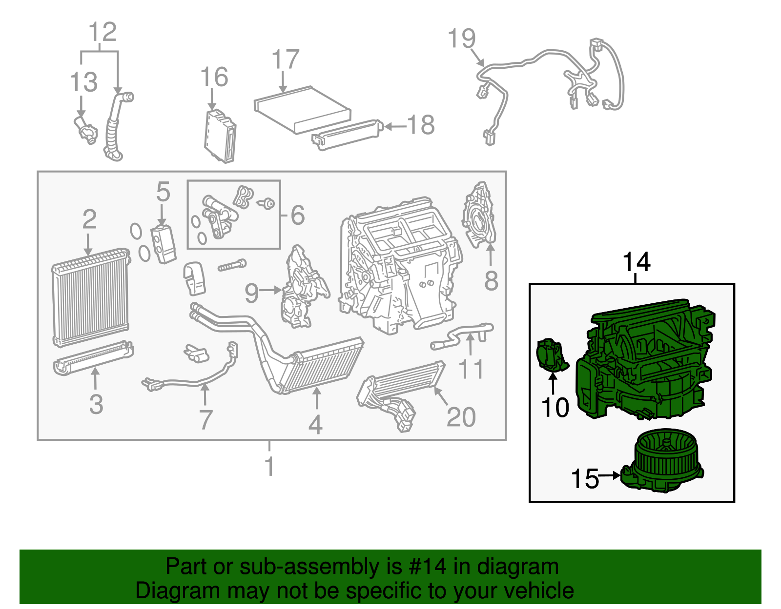 87130-60680 - Blower Assembly | Nucar Toyota Parts