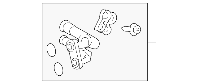 88710-60B10 - A/C Pipe 2017-2022 Toyota 4Runner | Toyota San Diego Parts