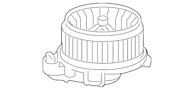 Genuine Toyota Motor Sub-Assembly, Blower With Fan part# 87103-60400 ...
