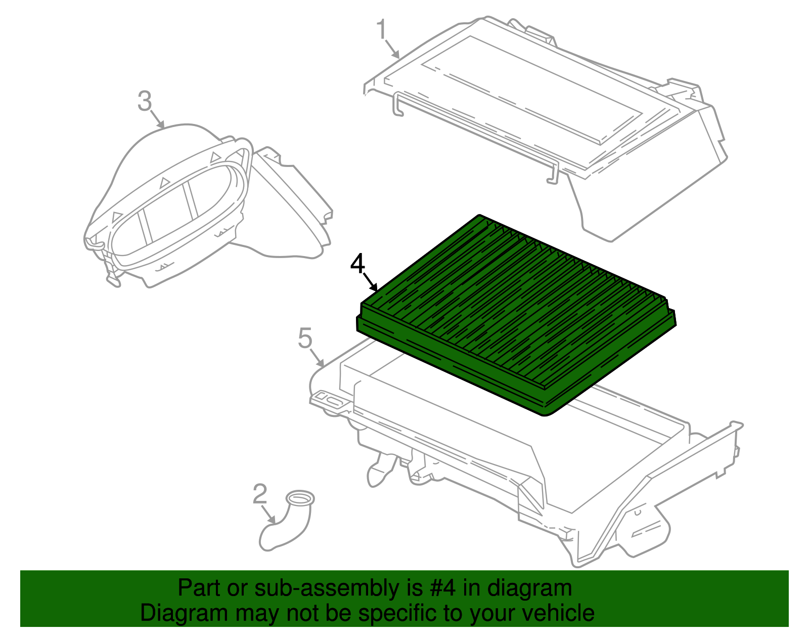 64312207985 - 1997-2003 BMW Cabin Air Filter Set (64-31-2-207-985 ...