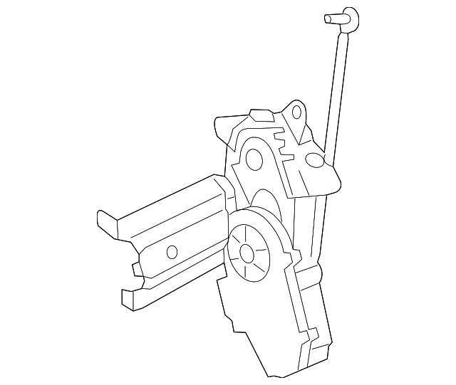 5813A284 - Tailgate Lift Motor 2015-2022 Mitsubishi | Mitsubishi Direct ...