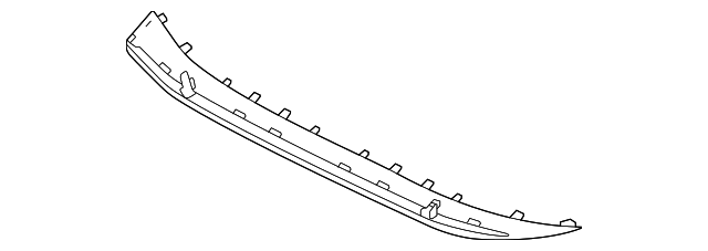 8W0-807-717-B-GRU - Spoiler 2020-2025 Audi | Audi OEM Parts