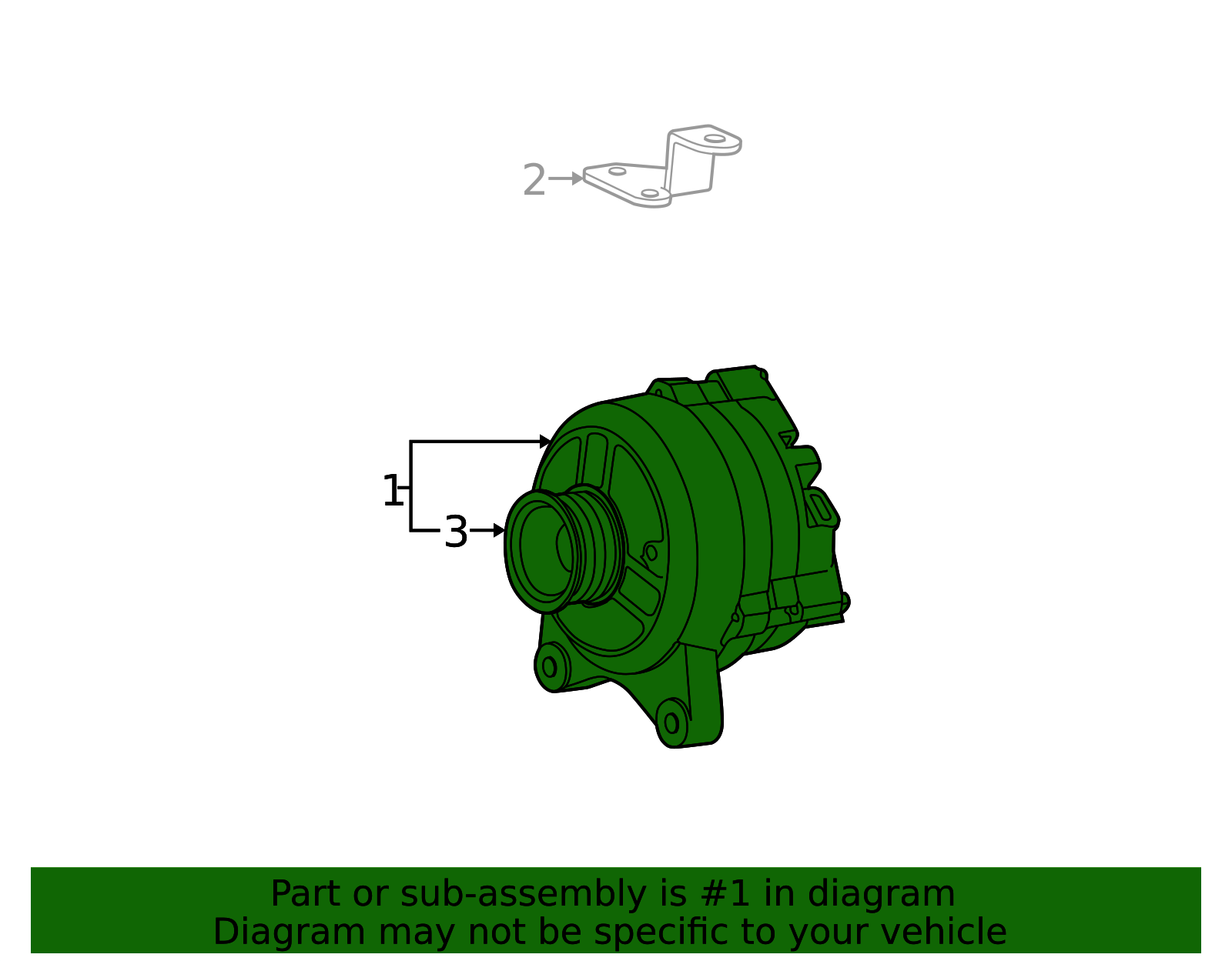 F7PZ-10346-KARM2 - 1997-2004 Ford Alternator - Motorcraft (GL-8728-RM ...