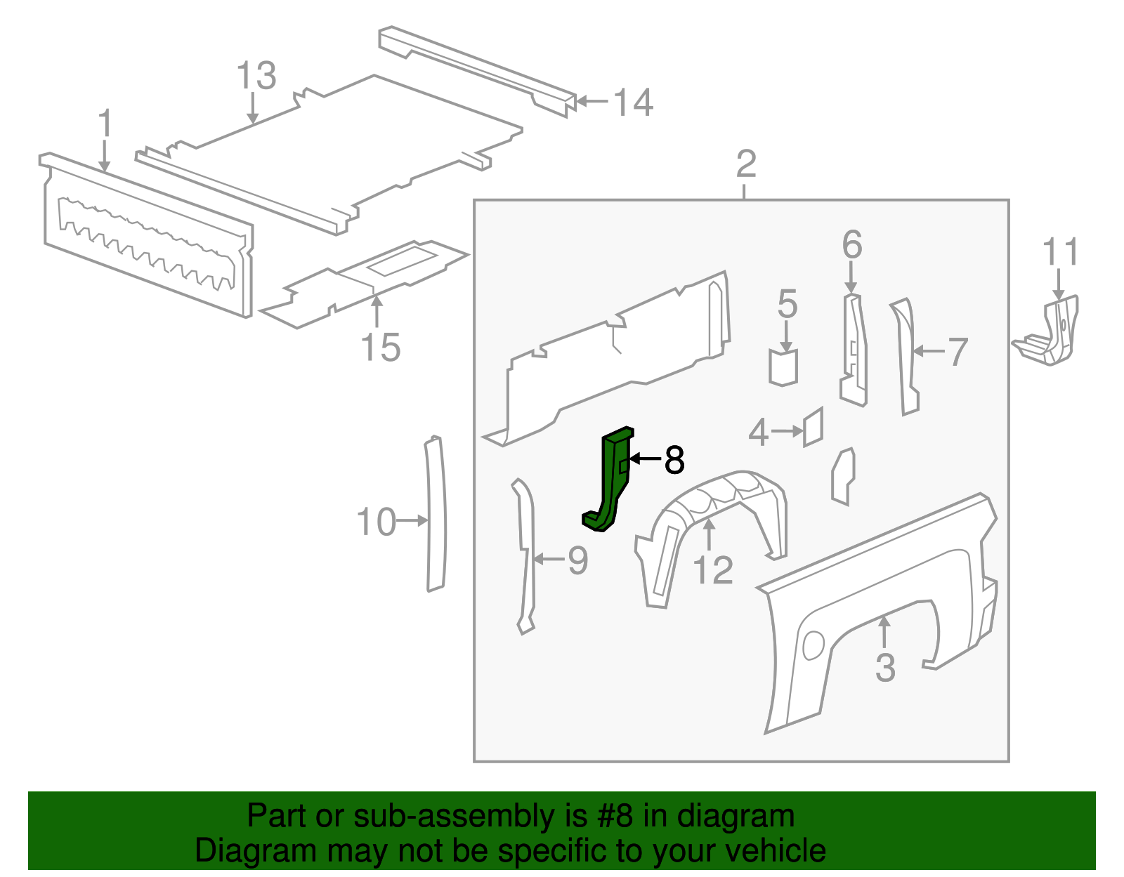 25952750 - 2007-2019 GM - Stake Pocket | Partners Chevy
