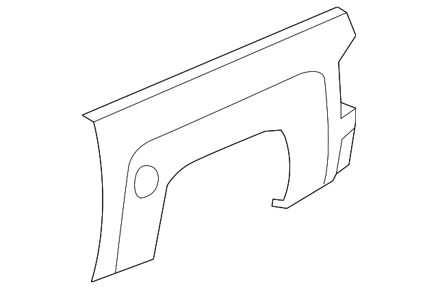 2014-2019 GMC Passenger Side Pickup Box Outer Side Panel 20993960 GM ...