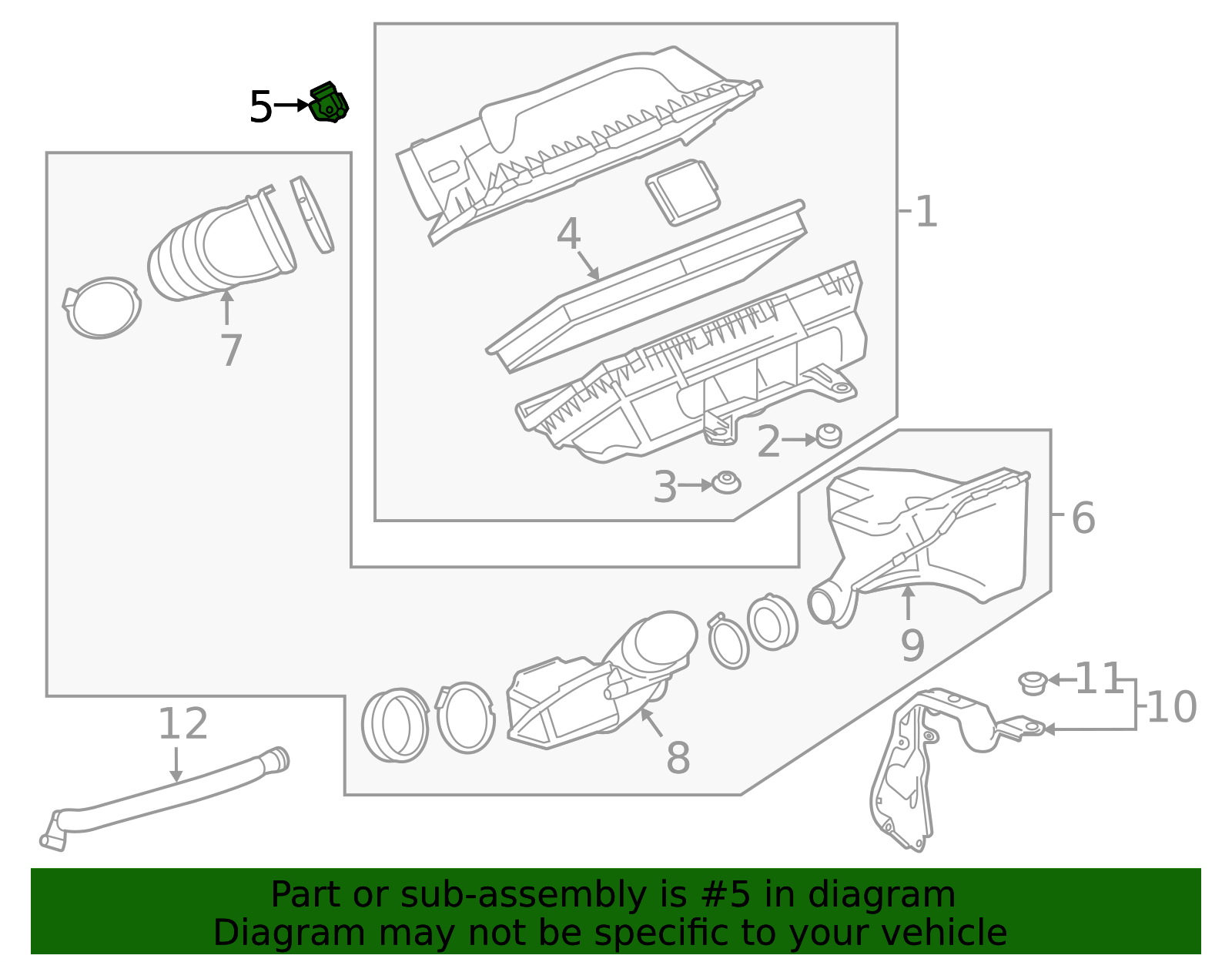 2014-2024 GM Mass Airflow Sensor 23262344 | Capital Chevy Parts