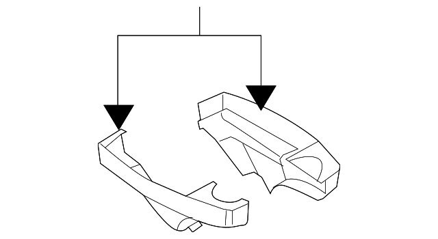 2004-2016 BMW Interior Rear View Mirror Cover 51167076129 | OEM Parts ...
